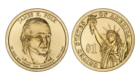 James K. Polk Dollar Coin Value — Guide to 1845–1849 Designs & Modern ...