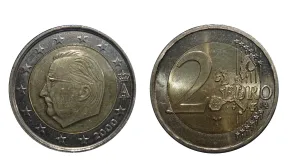 2-Euro-Münze König Albert – Wert & seltene Fehlprägungen (Belgien 2000)