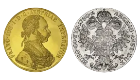 Austrian Gold & Silver Coins – Philharmonics, Ducats & More.