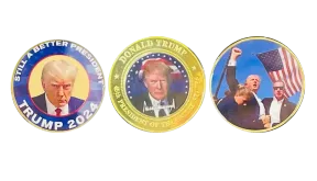 Donald Trump Silver Coins (2024) Value – 1 oz & Commemorative Sets ...