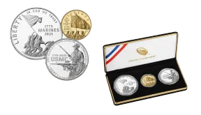 USMC 250th Anniversary Coin: Marine Corps Coins, Challenge Coins ...