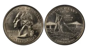 2001 Rhode Island Quarter Value, Errors, and Collector Guide.