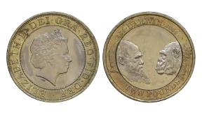 Charles Darwin £2 Coin (2009) – Value, Errors & Collectors Guide