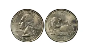 2004 Wisconsin Quarter Value: Extra Leaf Errors Worth Up to $6,000 ...